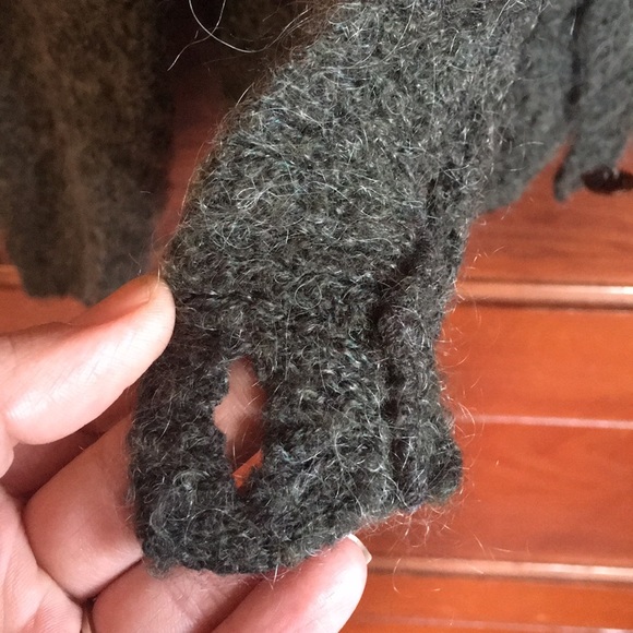 Sweaters | Vintage Made In The Usa Fuzzy Wool Blend Cardigan | Poshmark